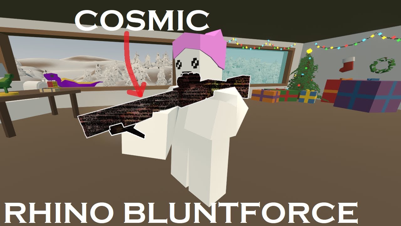 Cosmic Rhino Bluntforce | Unturned Mythical Showcase - YouTube