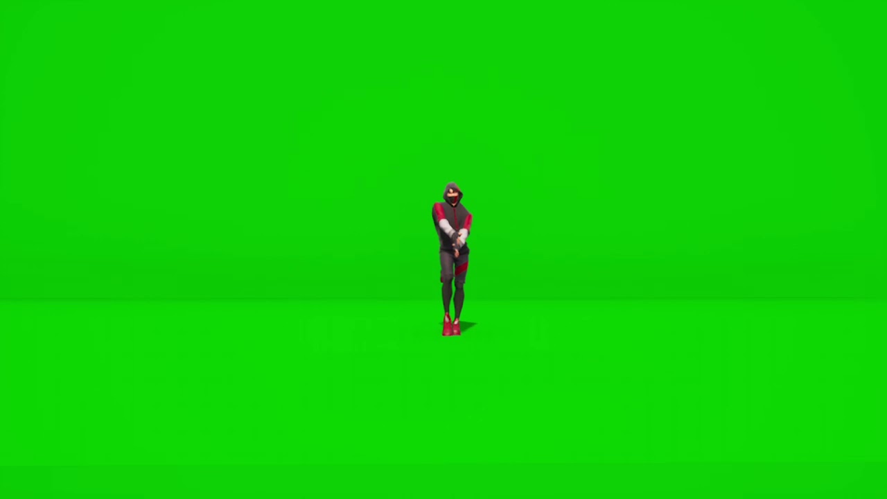 Ikonic skin doing scenario green screen - YouTube