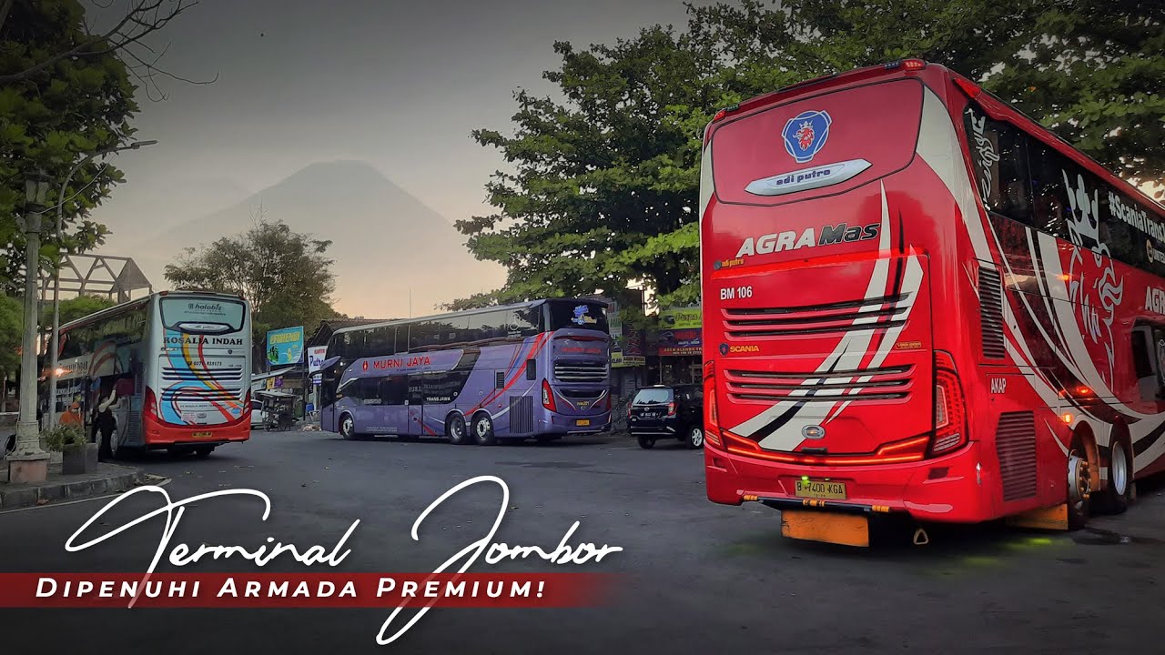 HUNTING BIS DI TERMINAL JOMBOR JOGJA | Full Siang Sampe Malam! - YouTube