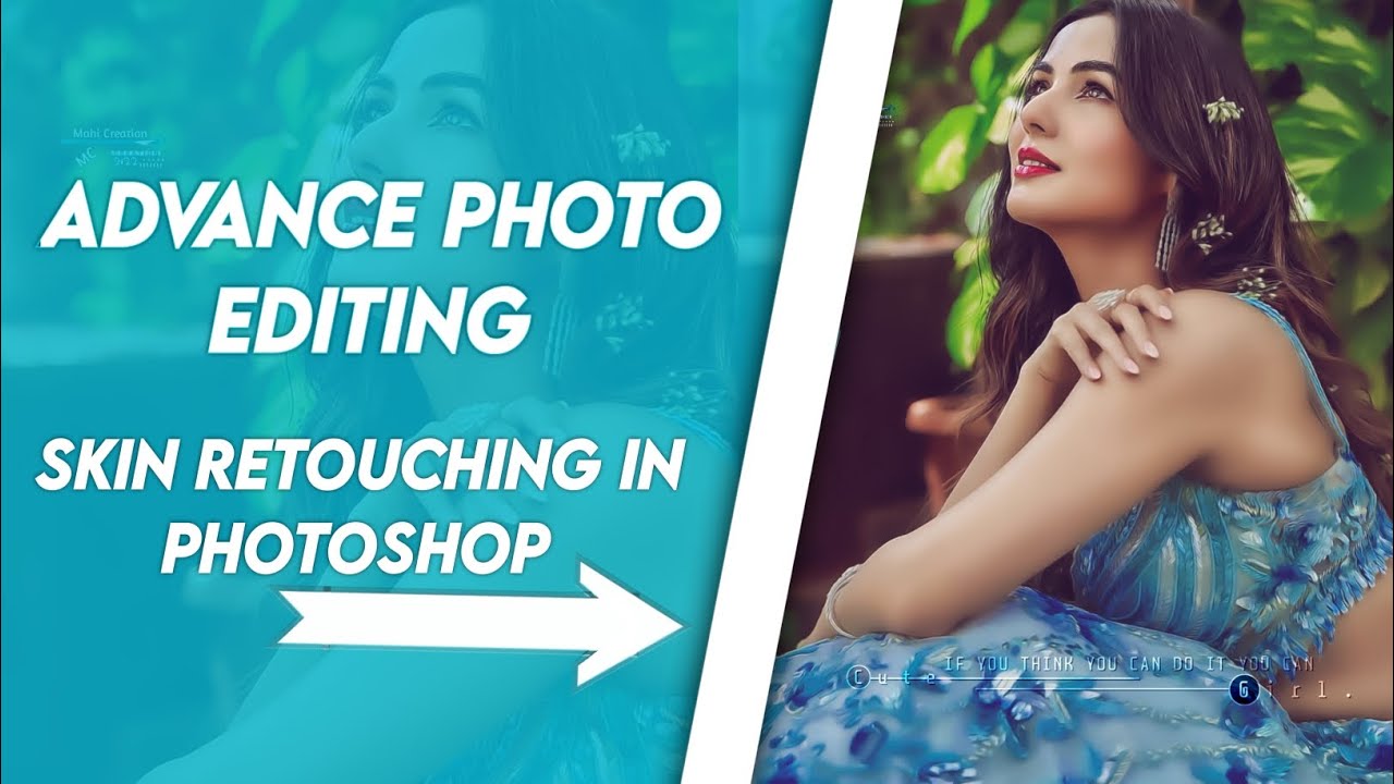 Advance photo editing // Skin Retouching in Photoshop easy tutorial in ...