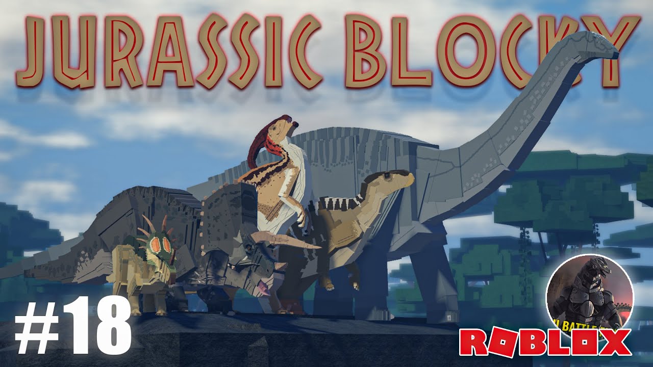Jurassic Blocky! Dinosaurs Live - Day Eighteen [ Grinding Apatosaurus ...