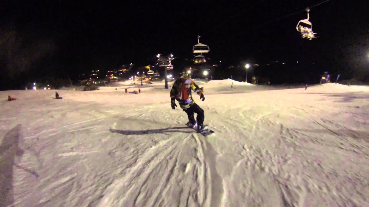Perisher Night Runs 2013 - YouTube