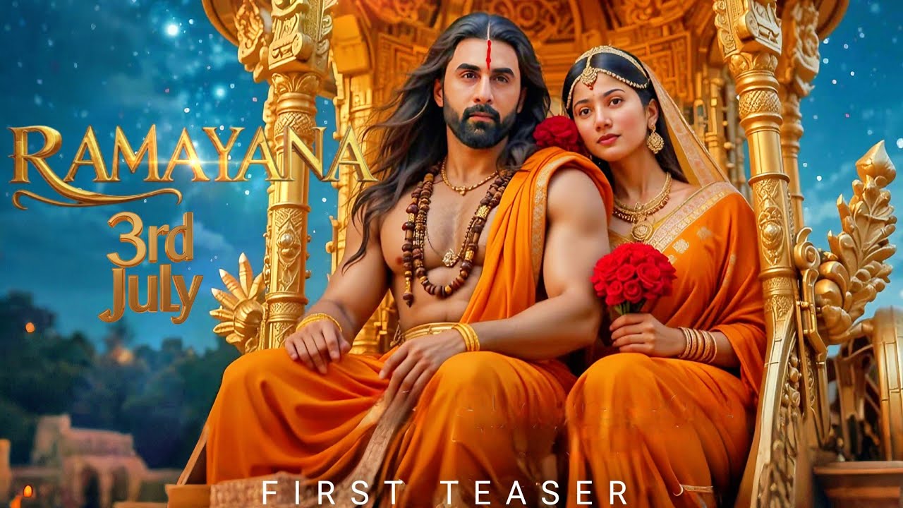 Ramayana 3D First Teaser | Revealed On 3rd July | Announcement | Ranbir ...