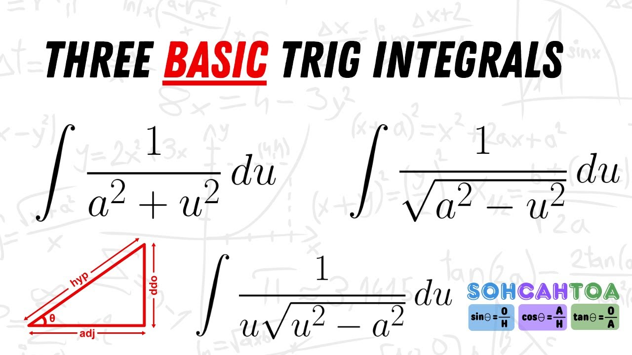 How Trig Substitution Works (ESSENTIAL CALCULUS SKILLS) - YouTube