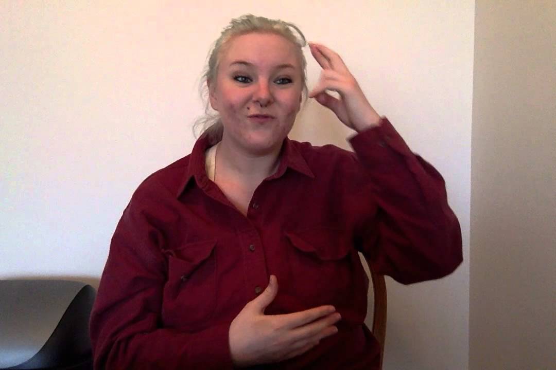 ASL Literature 1 "Never Above The Waist" - YouTube