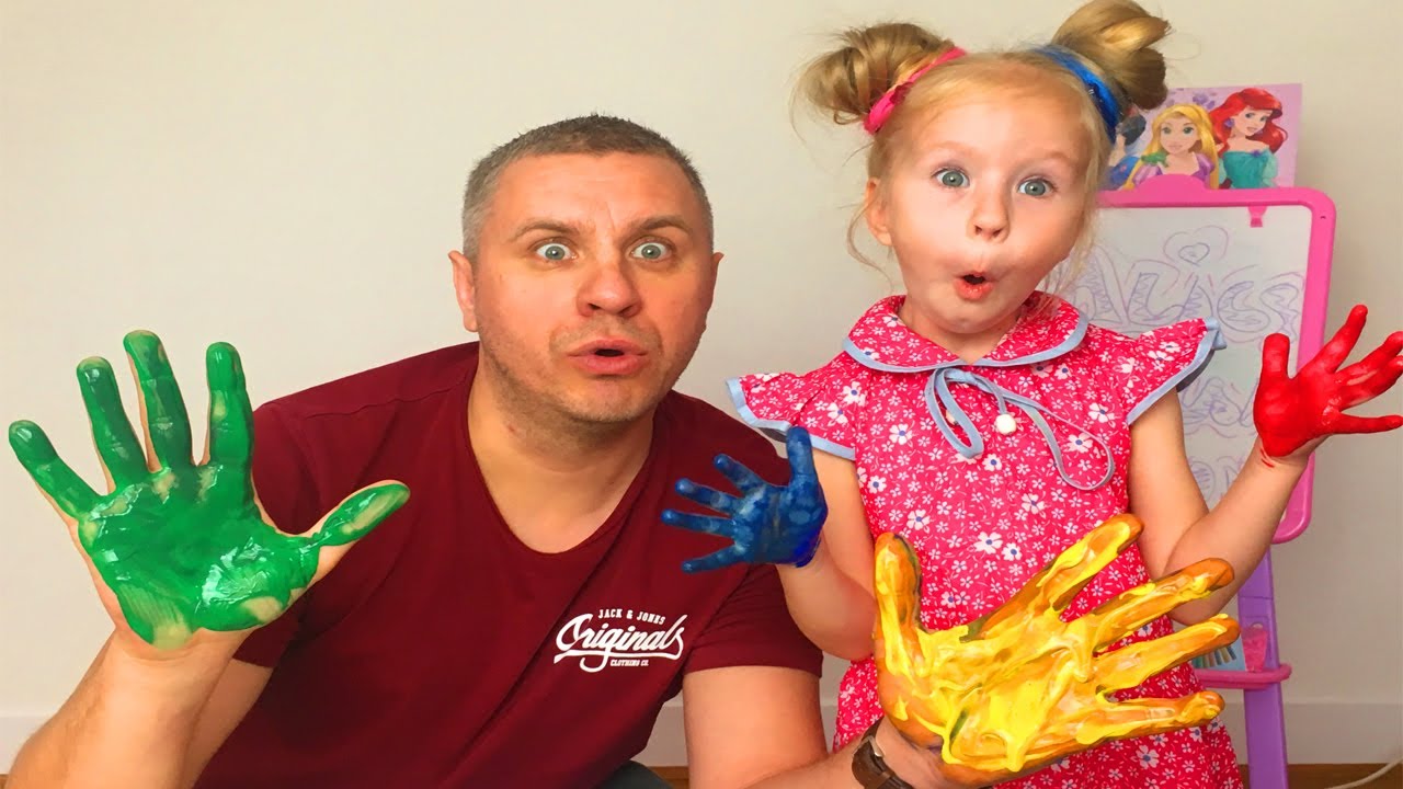 MISS ALICE Pretend Play Toys and Colors with Dad Pretend Play with ...