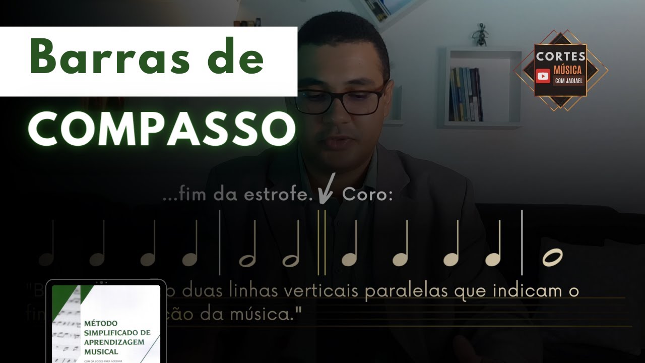 Barras de Compasso: Simples, Dupla e Final #cortes - YouTube