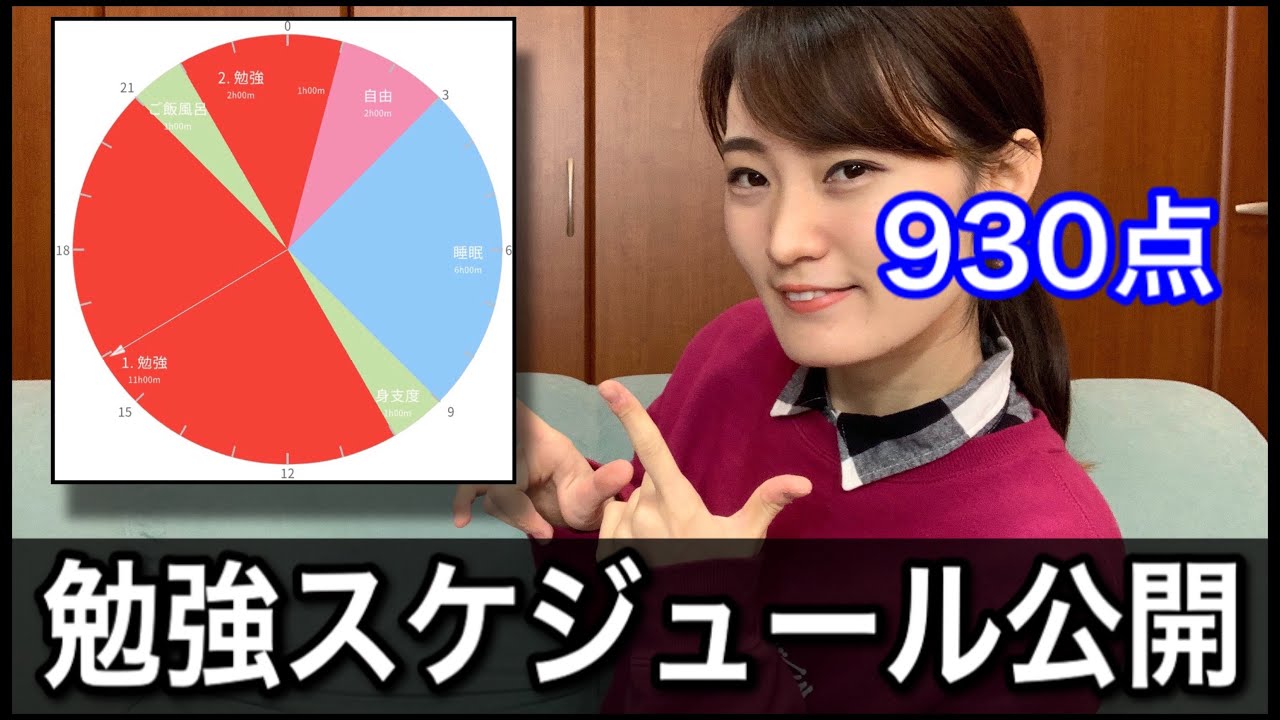 【TOEIC】930点の、当時のスケジュール公開（勉強内容も！） - YouTube