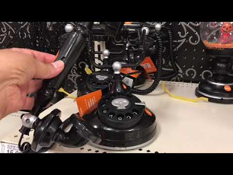 Retro Animated Telephone at Target Halloween 2019, Halloween Table Prop ...