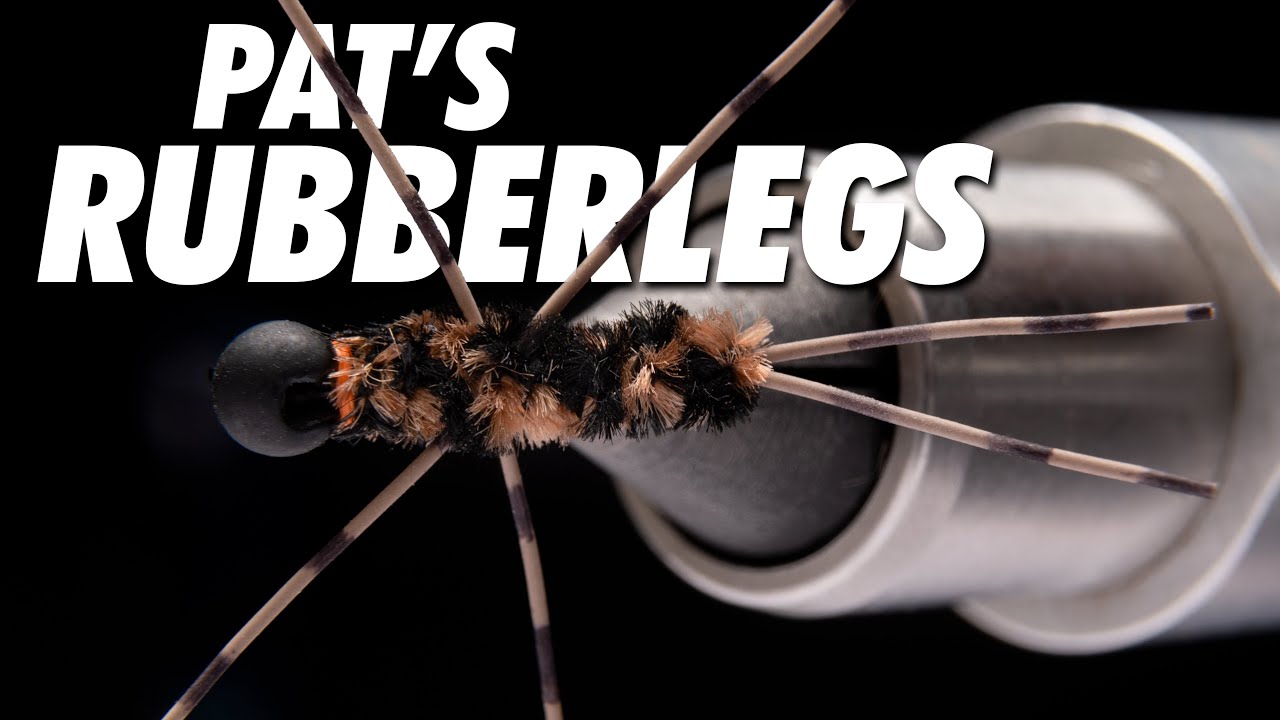 A better Pat's Rubber Legs // Fly Tying Tutorial - YouTube