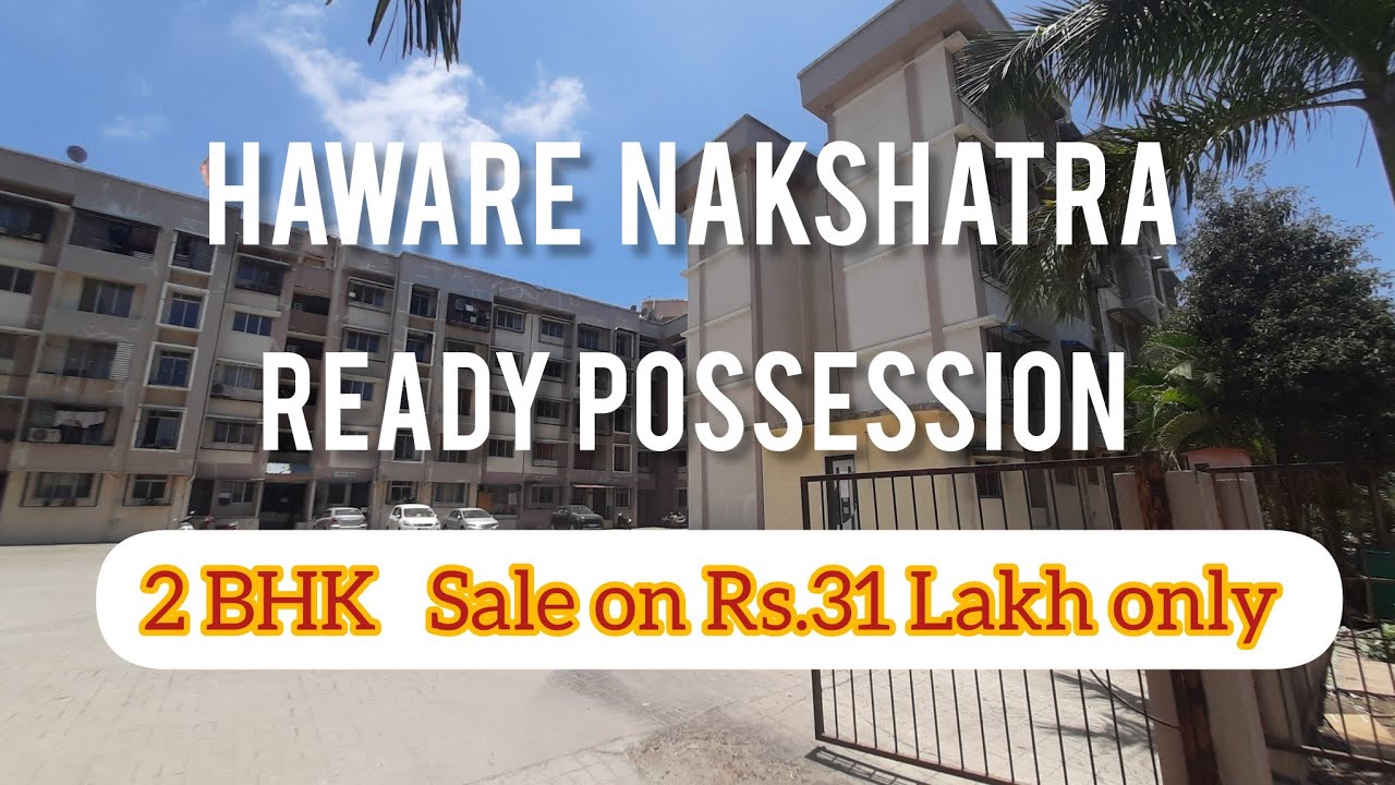 Palghar Property | Haware Nakshatra | 2 BHK Buildup area 850 sqft ...