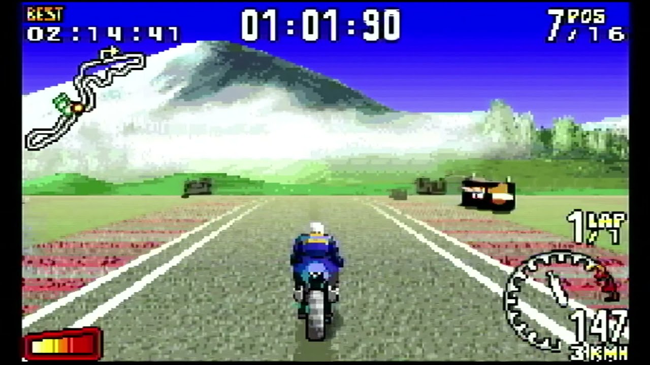 【レースゲーム】 GBA：Moto GP ＊初見プレイ - YouTube