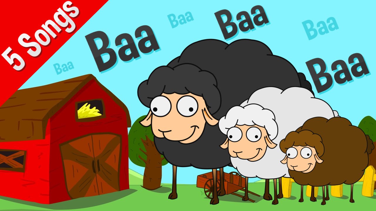 Baa Baa Black Sheep | Baby Songs | Nursery Rhymes | Kids Songs ...
