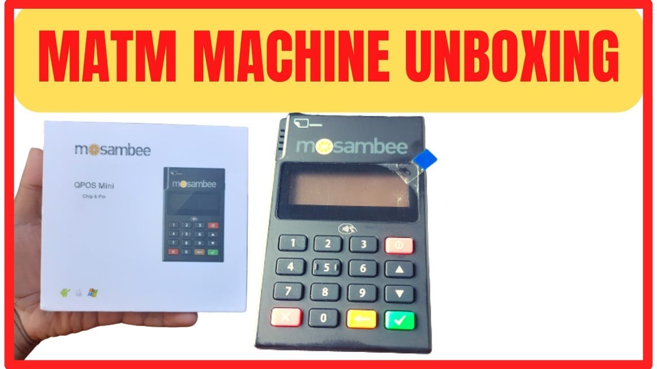 mosambee matm unboxing - YouTube