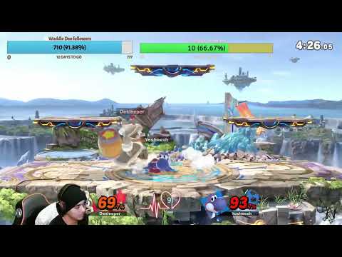 Intense Dedede gameplay and donnie in the background 😂😂