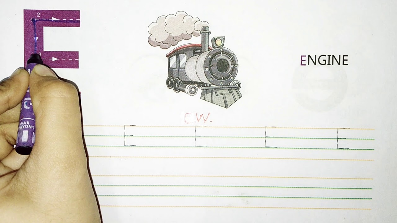 5. Workbook Practice Capital E - YouTube