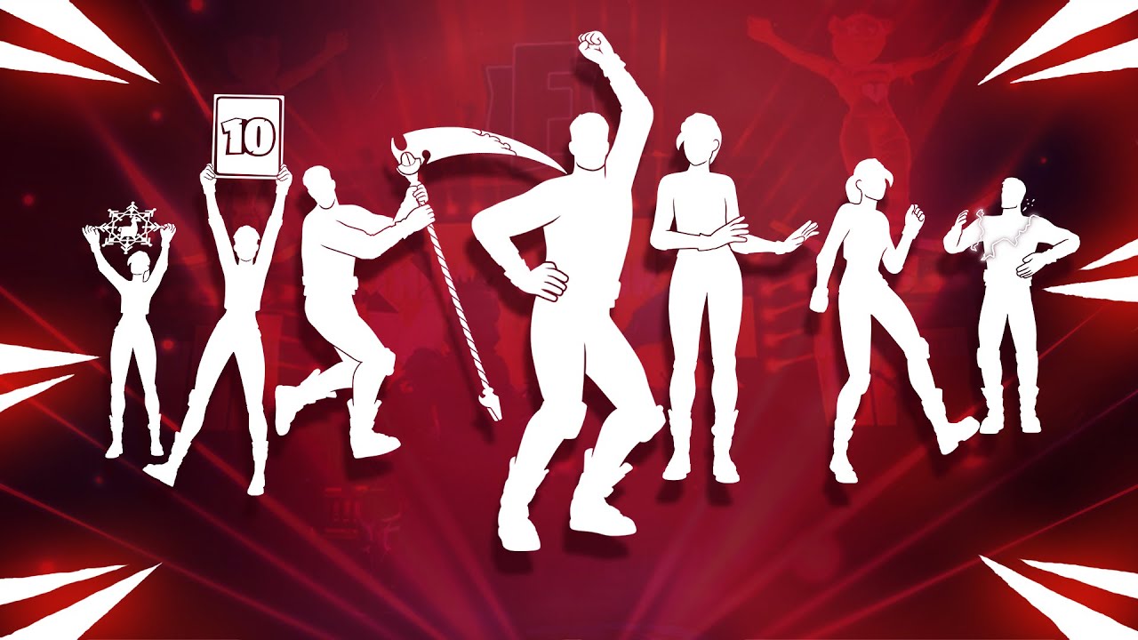 Top 25 Legendary Fortnite Dances With The Best Music! (Make Some Waves ...