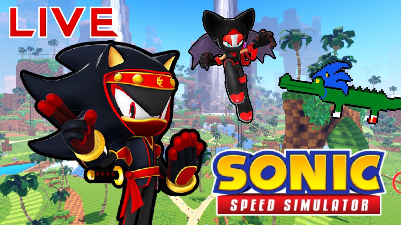 Ninja Shadow & Kunoichi Rouge Are Here - Sonic Speed Simulator Live ...