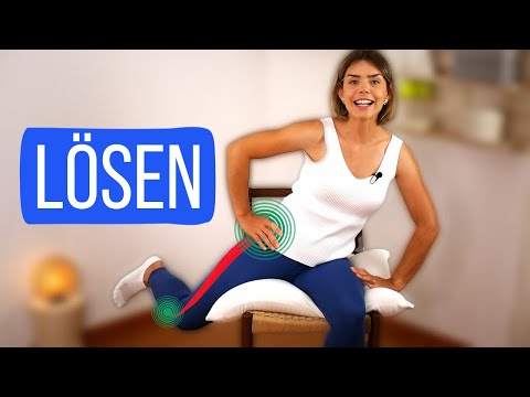 Den Muskel der Hüft- oder Knieschmerzen auslöst