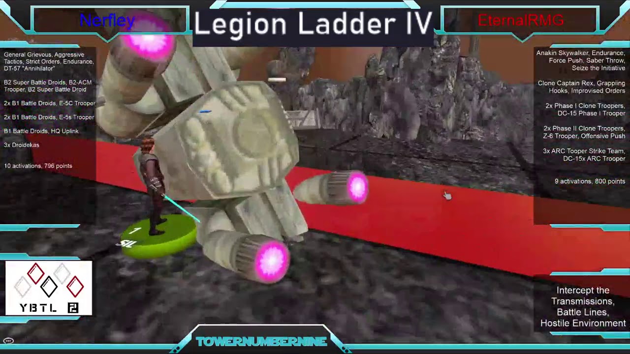 Star Wars Legion: Ladder game with live commentary and Invader League ...