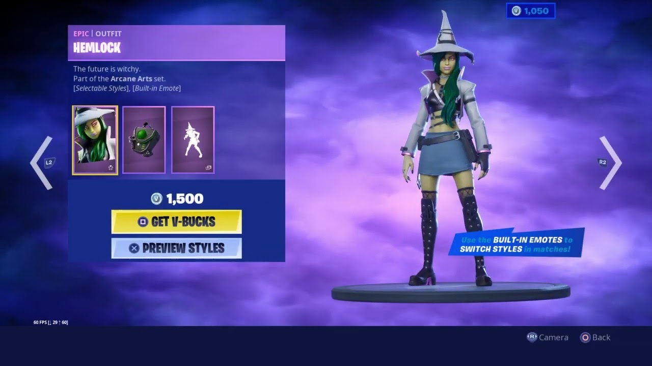 Fortnite Item Shop NEW HEMLOCK SET! November 1st, 2019 Fortnite Battle ...