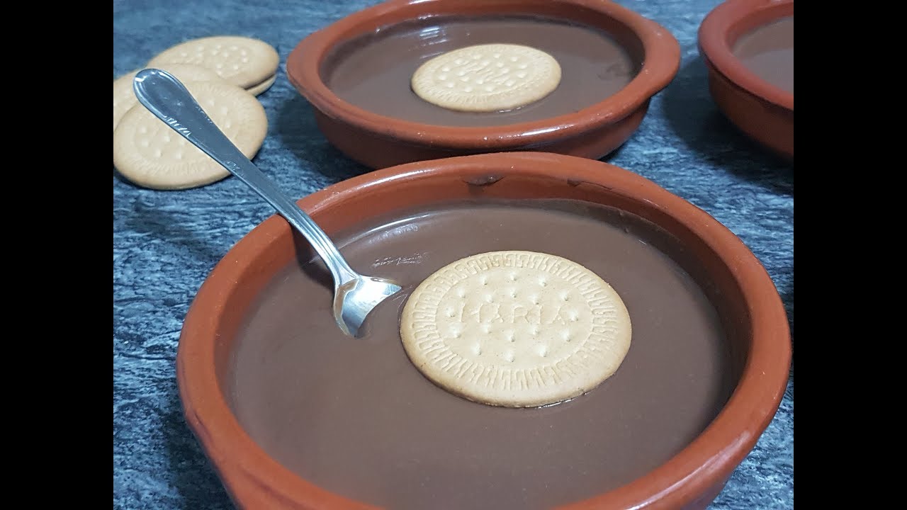 NATILLAS DE CHOCOLATE!!!/ Natillas CASERAS - YouTube