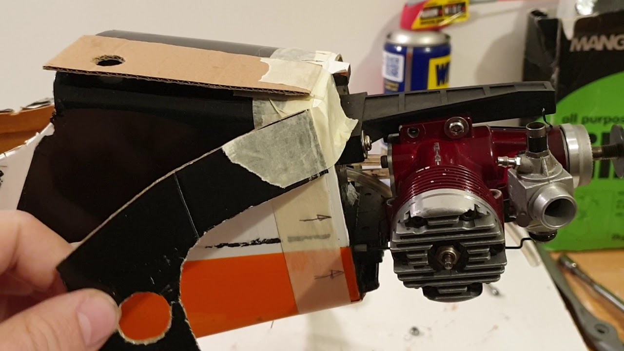 Assembly Of Wot 4 ARTF RC Plane Pt 15 - YouTube