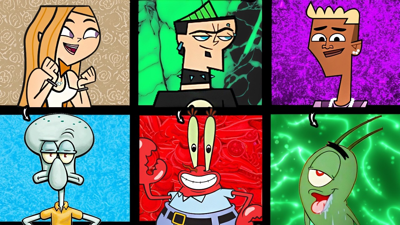 WHO LET SPONGEBOB ON THIS SHOW?! | Total Drama Island SpongeBob - YouTube