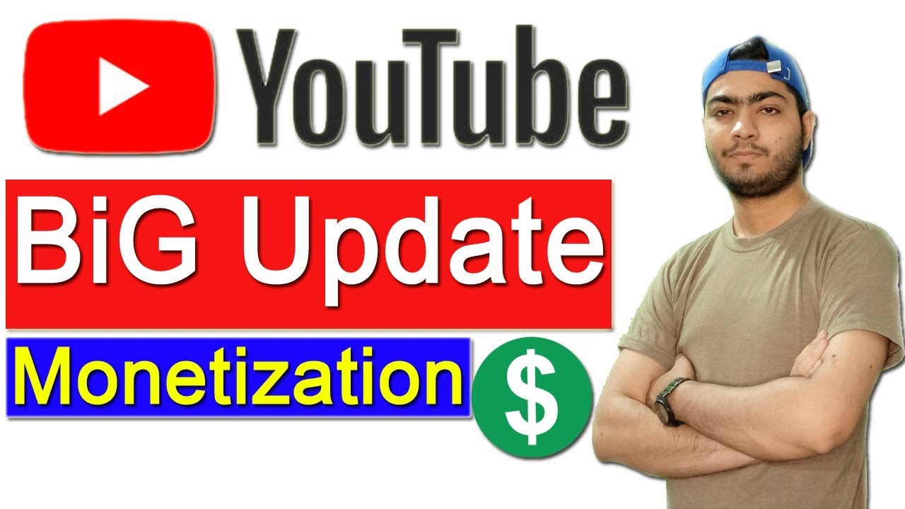 Youtube big Update for new youtubers regarding Monetization - YouTube