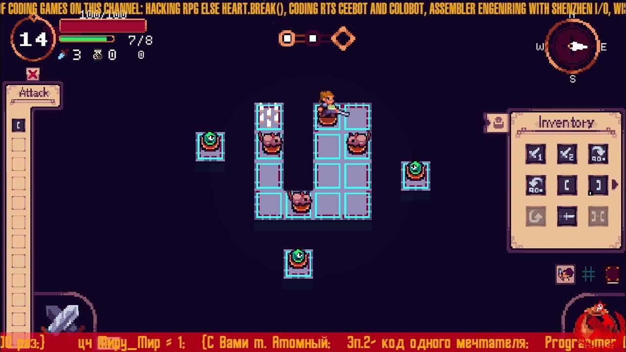 ⤷ Programmer Dungeon ⚡2⚡RU/EN⚡ ПРОХОЖДЕНИЕ игры с программированием ⚡ coding game walkthrough ...
