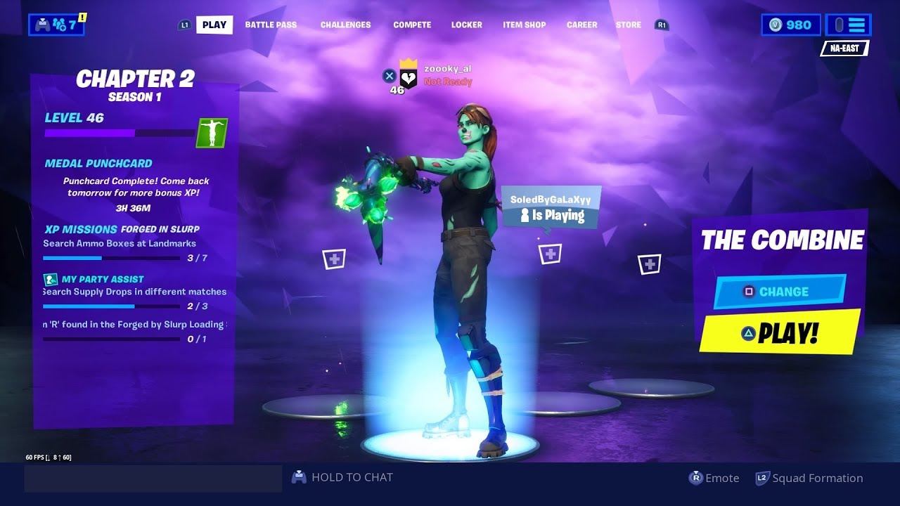 New Minty Pickaxe + Chica Zombie Ghoul Trooper Gameplay Showcase ...