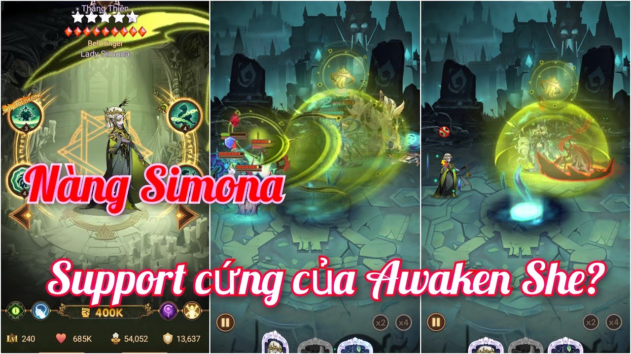 Afk Arena | Nàng Simona - Pháp sư rút mana, buff mama sẽ là support ...