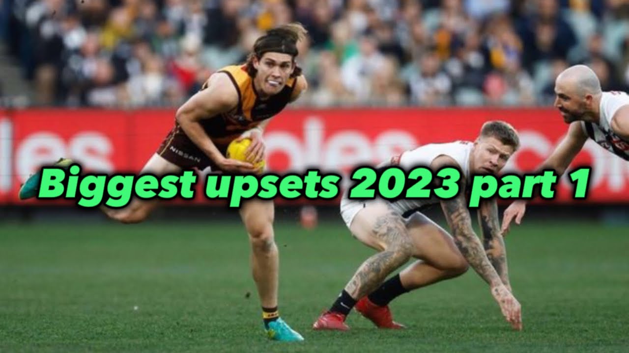 AFL II BIGGEST UPSETS 2023 PART 1 - YouTube