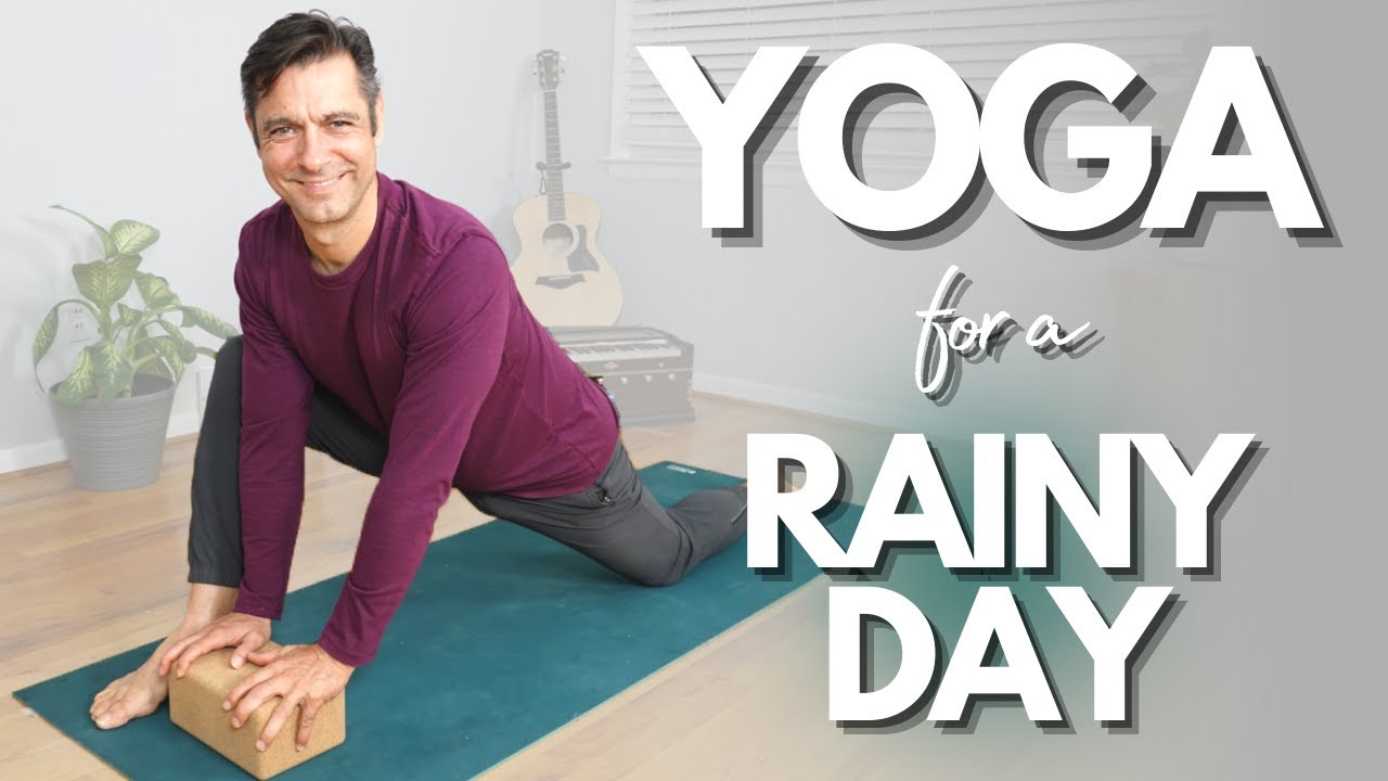 Warm and Cozy Yoga for a Rainy Day | David O Yoga - YouTube