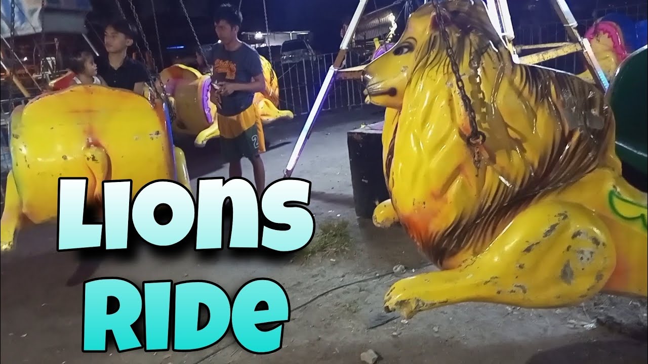 LIONS RIDE SA PERYAHAN - YouTube