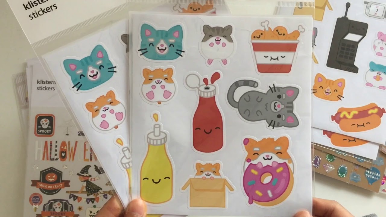 ⭐Collective Sticker Sheets Haul #1⭐ - YouTube
