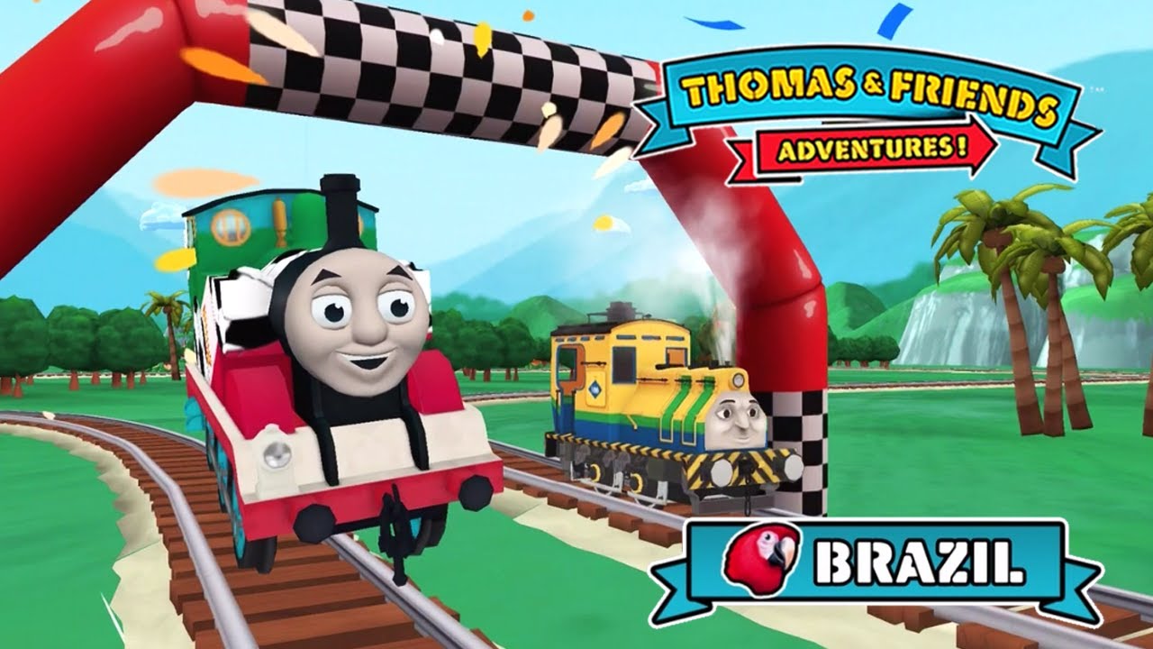 Thomas & Friends: Adventures! - Soccer Thomas vs Raul from Brazil - YouTube