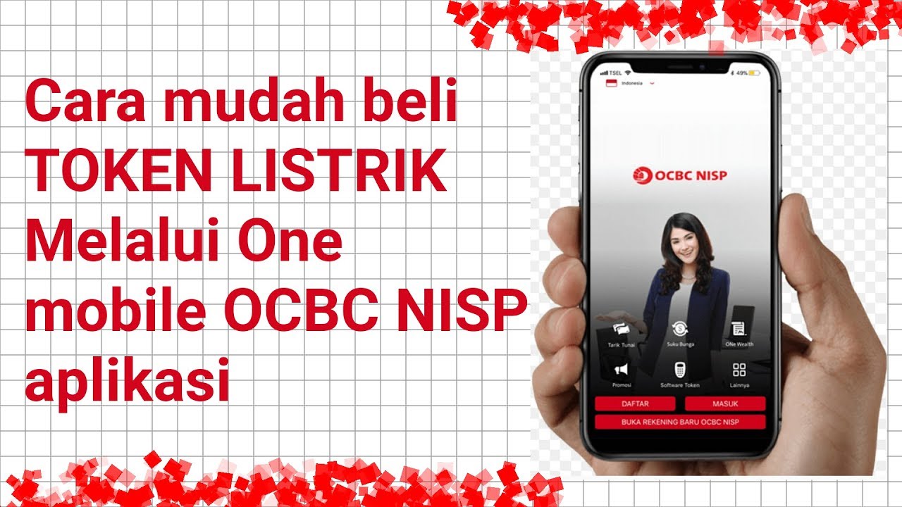 Cara Mudah beli Token Listrik di aplikasi One Mobile OCBC NISP - YouTube