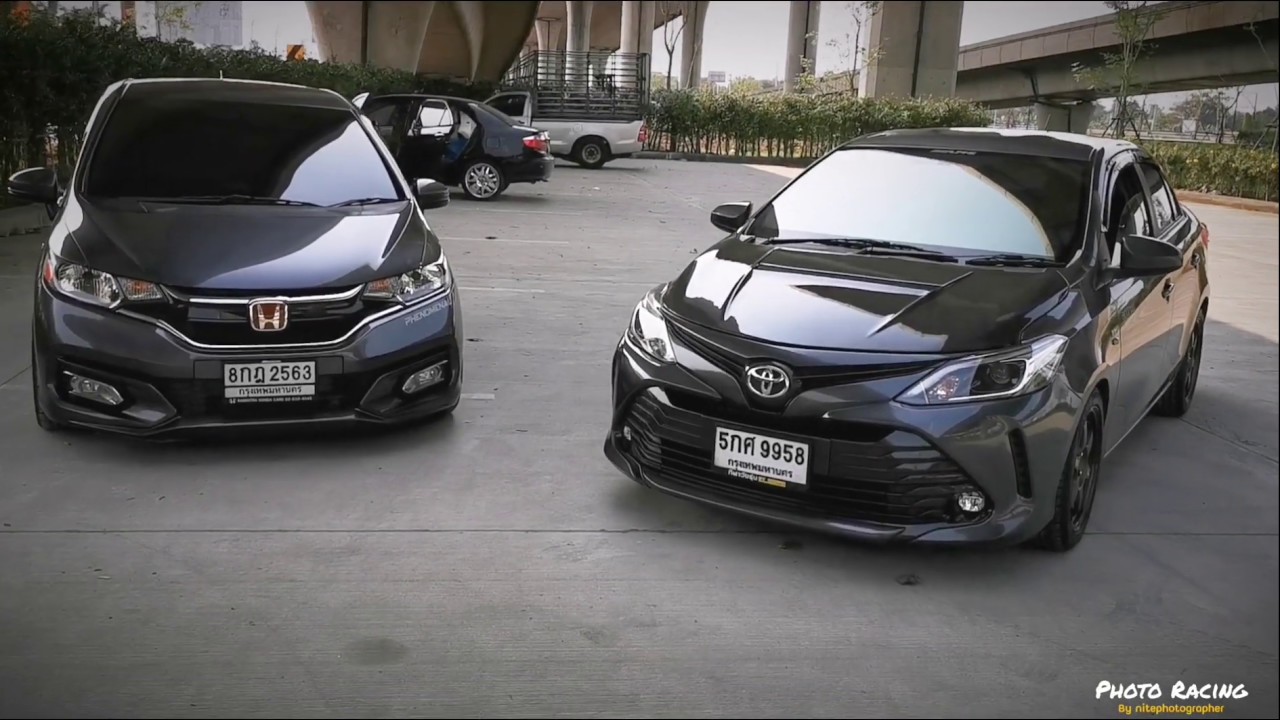 New vios vs Jazz GK ( MC ) - YouTube