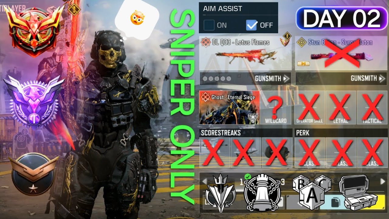 CODM Sniper Challenge - Day 02 - YouTube