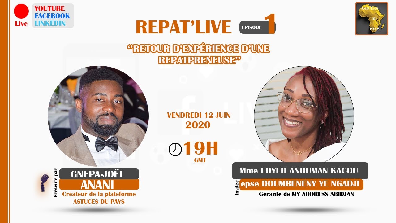 REPAT'LIVE : RETOUR D'EXPÉRIENCE D'UN REPATPRENEUR. - YouTube