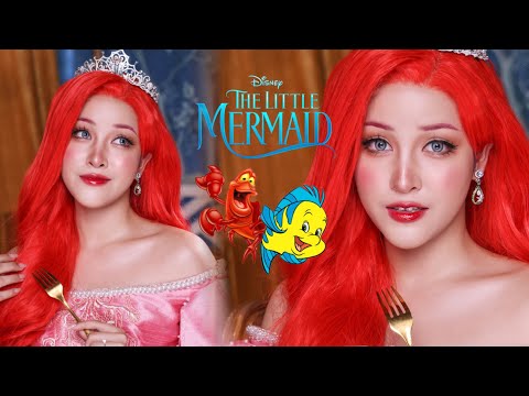 Ariel Makeup Tutorial | The Little Mermaid | Soundtiss