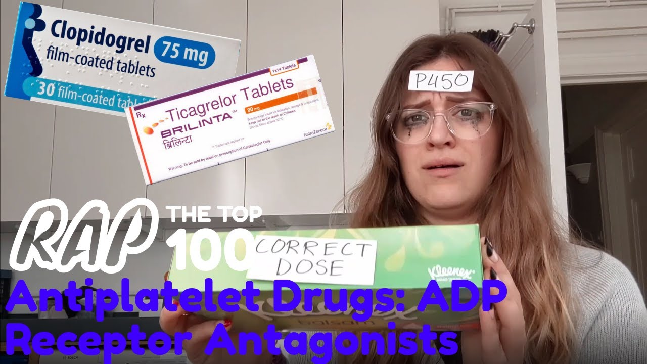 Antiplatelet Drugs: ADP Receptor Antagonists - YouTube