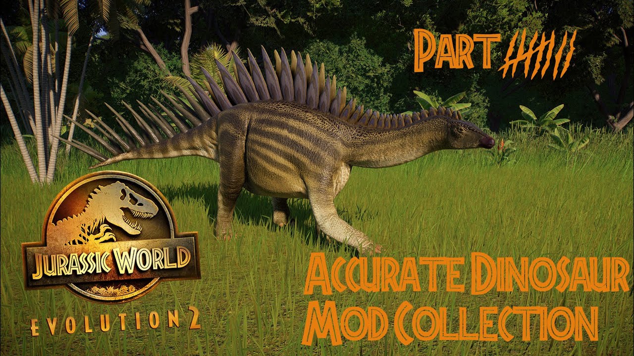 Jwe2 Accurate Dinosaur Mod Collection Part 8 Youtube