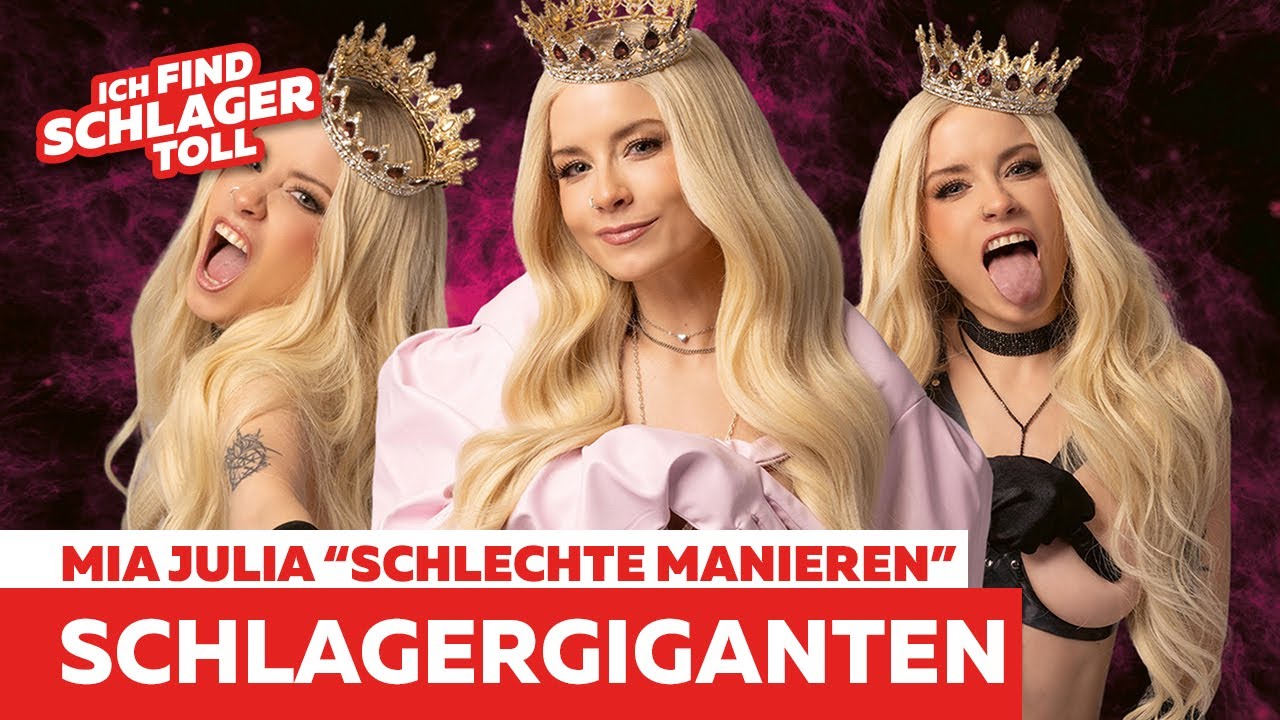 Mia Julia Feiert Brandneues Album Schlechte Manieren
