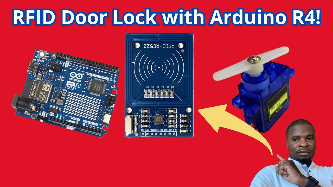 Build an RFID Door Lock with Arduino Uno R4 WiFi (Step-by-Step Tutorial ...