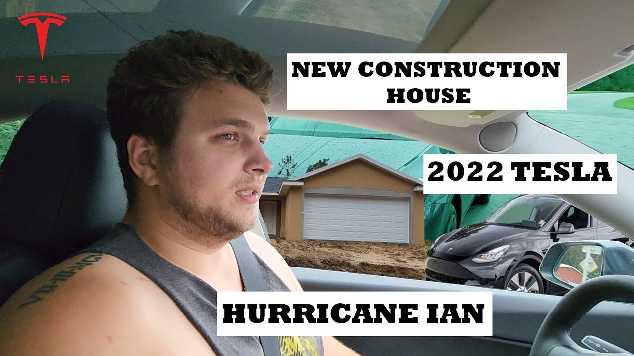 Prepping for hurricane Ian, Tesla's & Meth houses. - YouTube