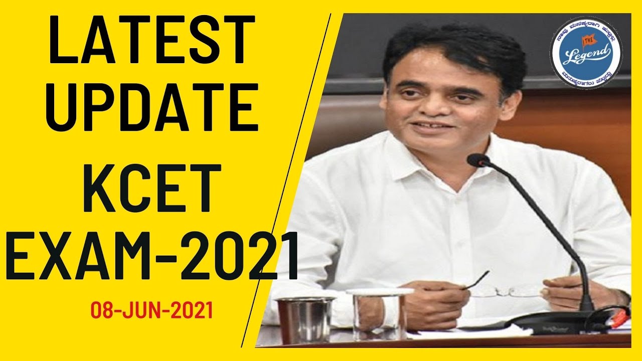 Breaking News : KCET 2021 Latest news , KCET timetable 2021 - YouTube