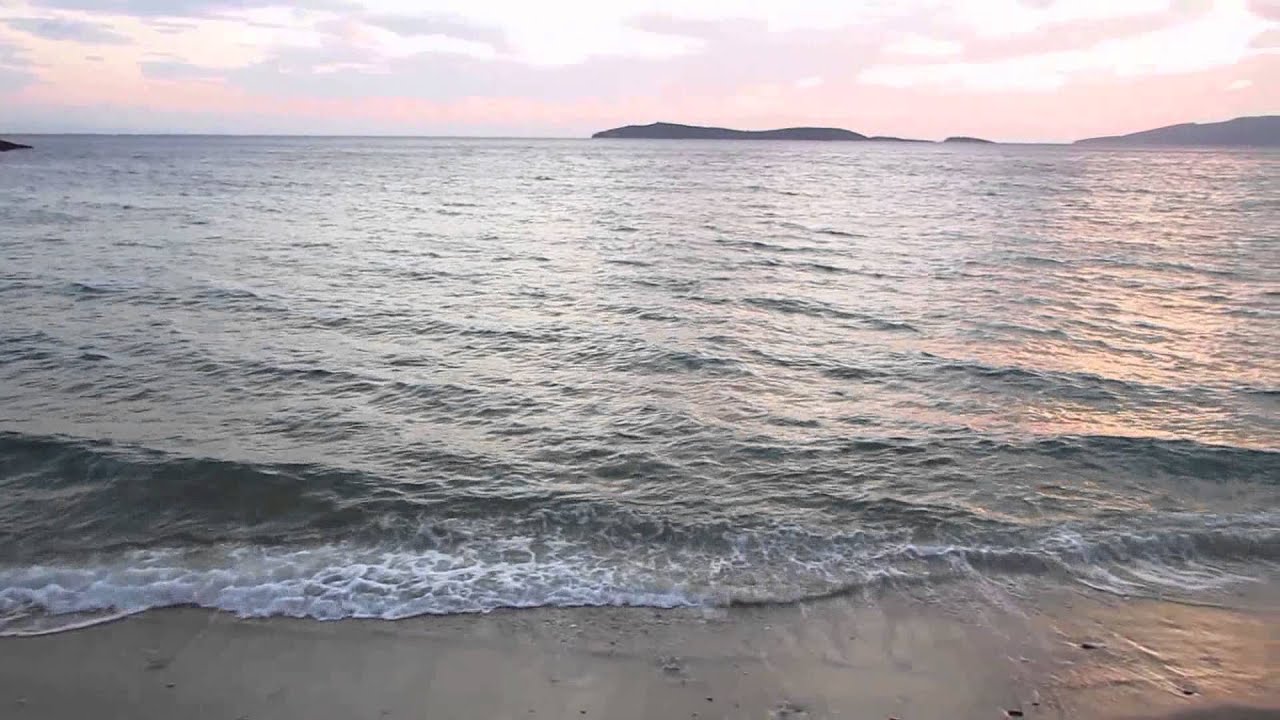 Views of Agia Marina beach on Andros - YouTube