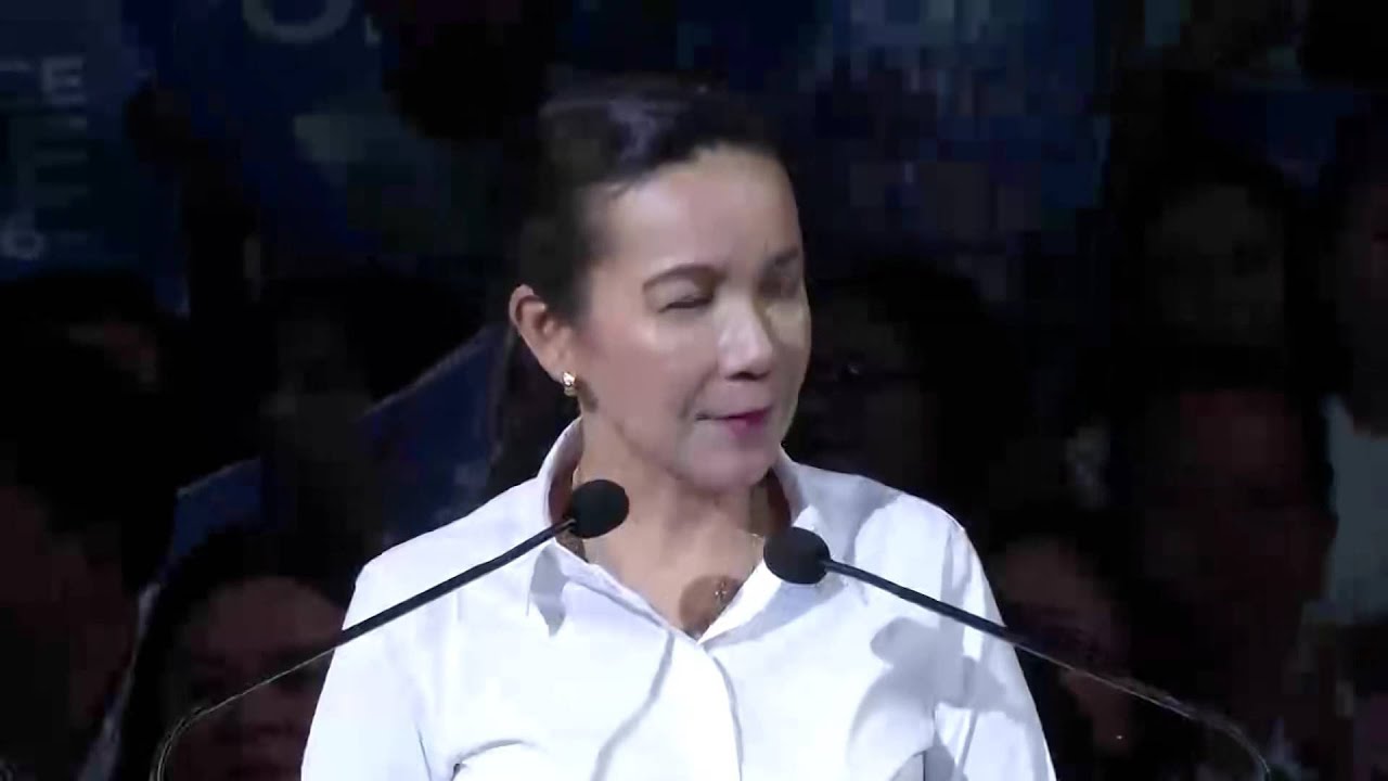 Grace Poe's Speech - YouTube
